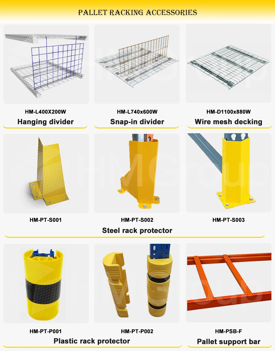 Warehouse Pallet Rack Upright Plastic Rack Post Guard Plastic Column ...