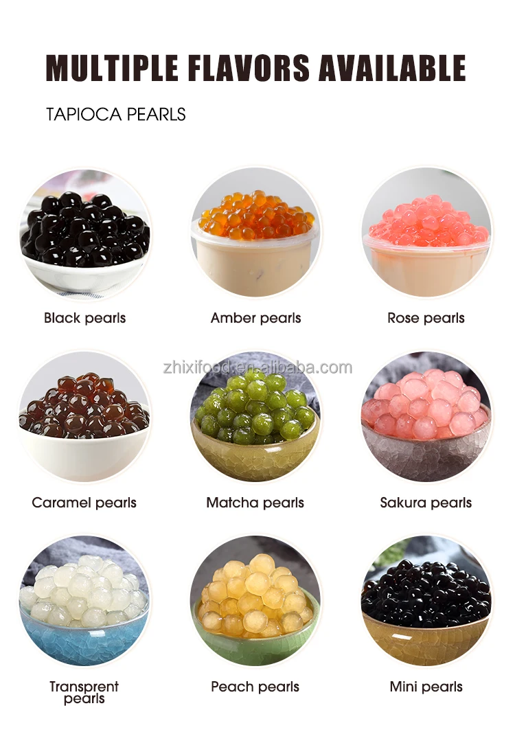 Double Happiness Tapioca Pearls - Perfect for Bubble Tea