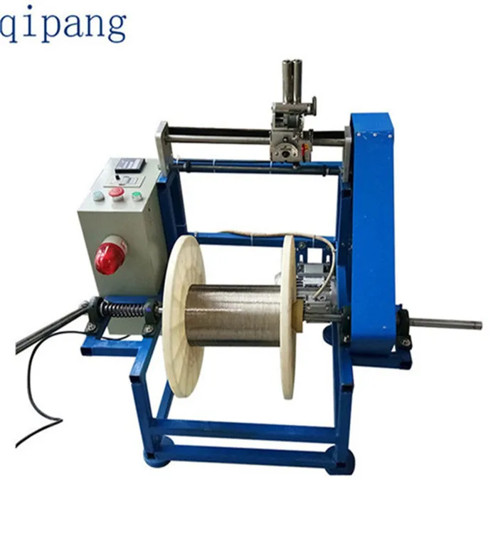 Qipang manufacturer extruder spool rewindingCoiling Machine wire pay ...