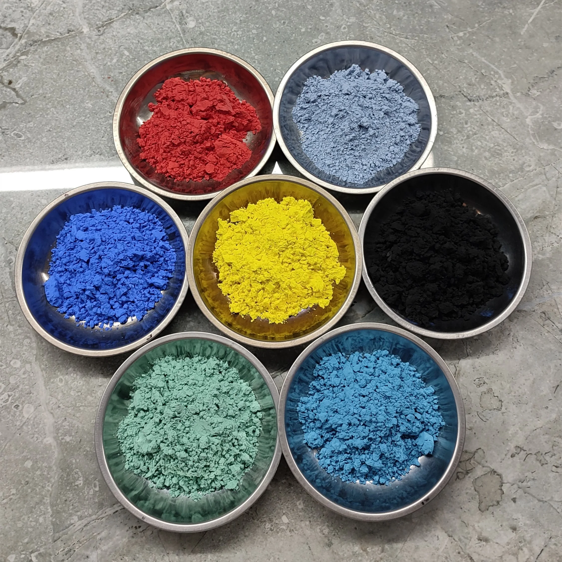 Manufacture Customized 24 Colors Ceramic Glaze Pigment Color Powder For ...