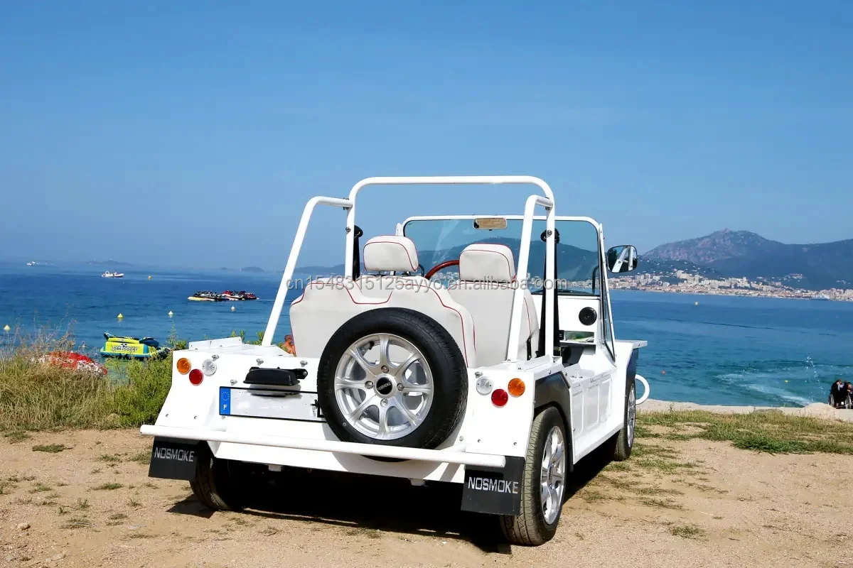 Small Beach Mini Moke Car Golf Go Cart - Gasoline Powered, Adjustable ...