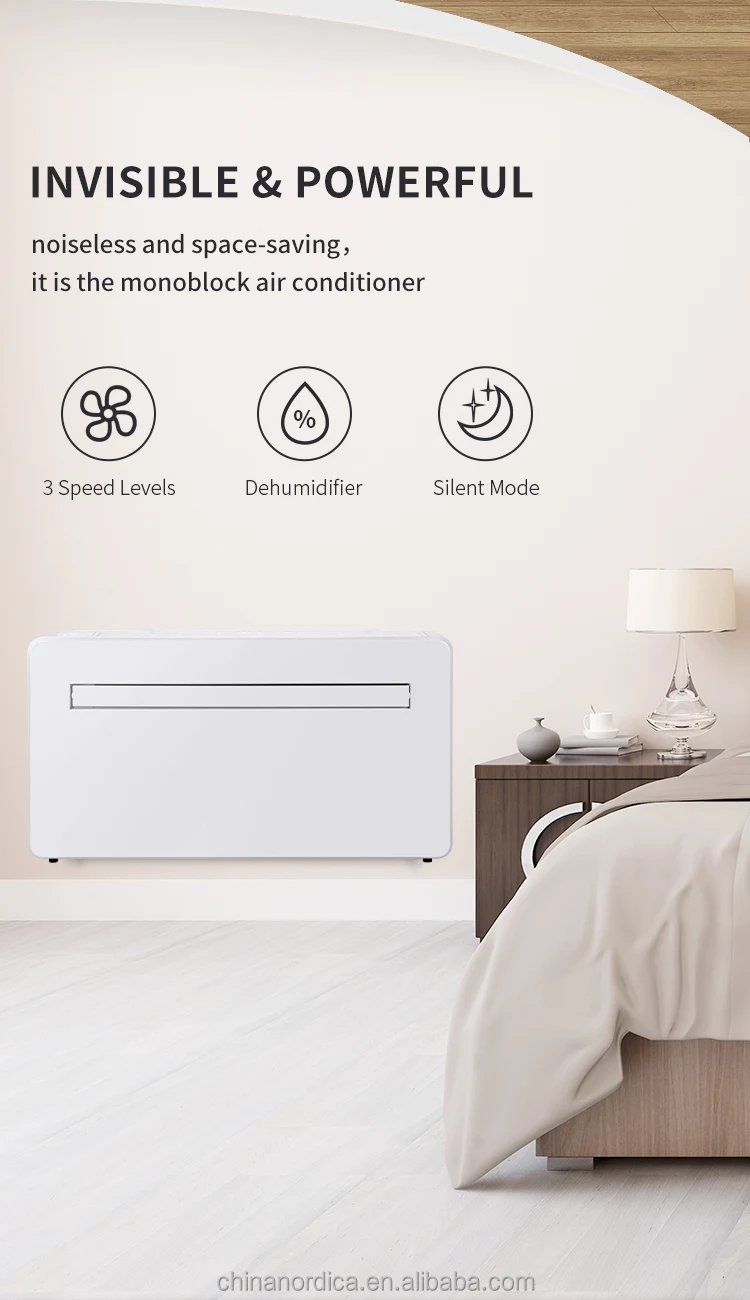 ETL Approved R32 PTAC air Conditioner DC Inverter Monoblock air ...