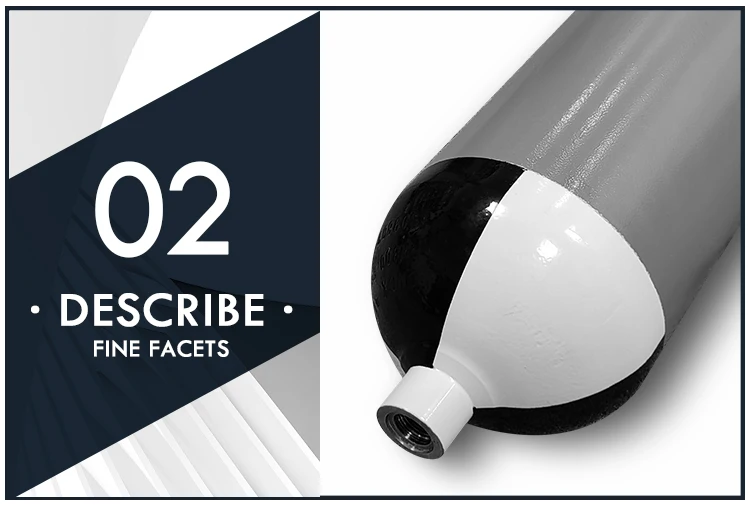 5l Breathing Apparatus Cylinders 6l Scba Air Tank Convex For Marine ...