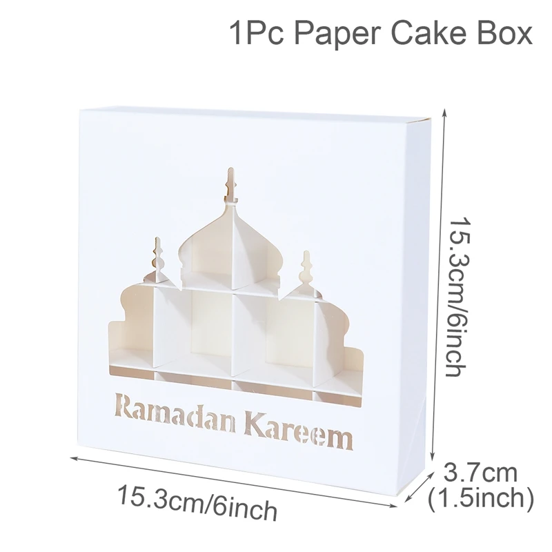 Ramadan Kareem Favor Boxes Islam Eid Chocolate Packaging Muslim Eid ...