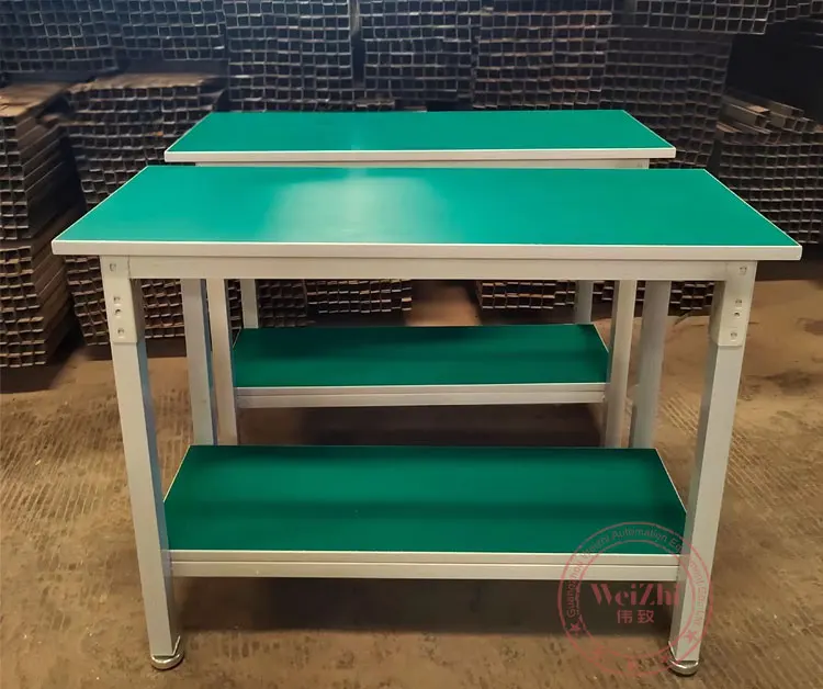 Industrial Production Line - Beech Workbench with Anti-Static Coating