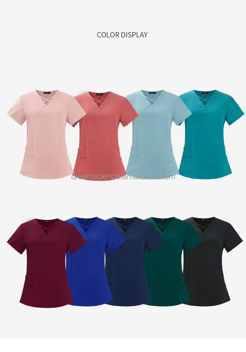 Women Girls Lady Custom logo Nurse Uniforms Doctor Nurses Dental Pet ...