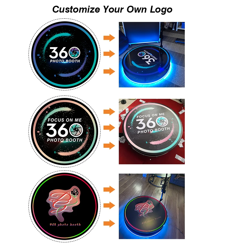 Plataforma 360 Degree Slow Motion Video Booth 369 Camera Rotating ...