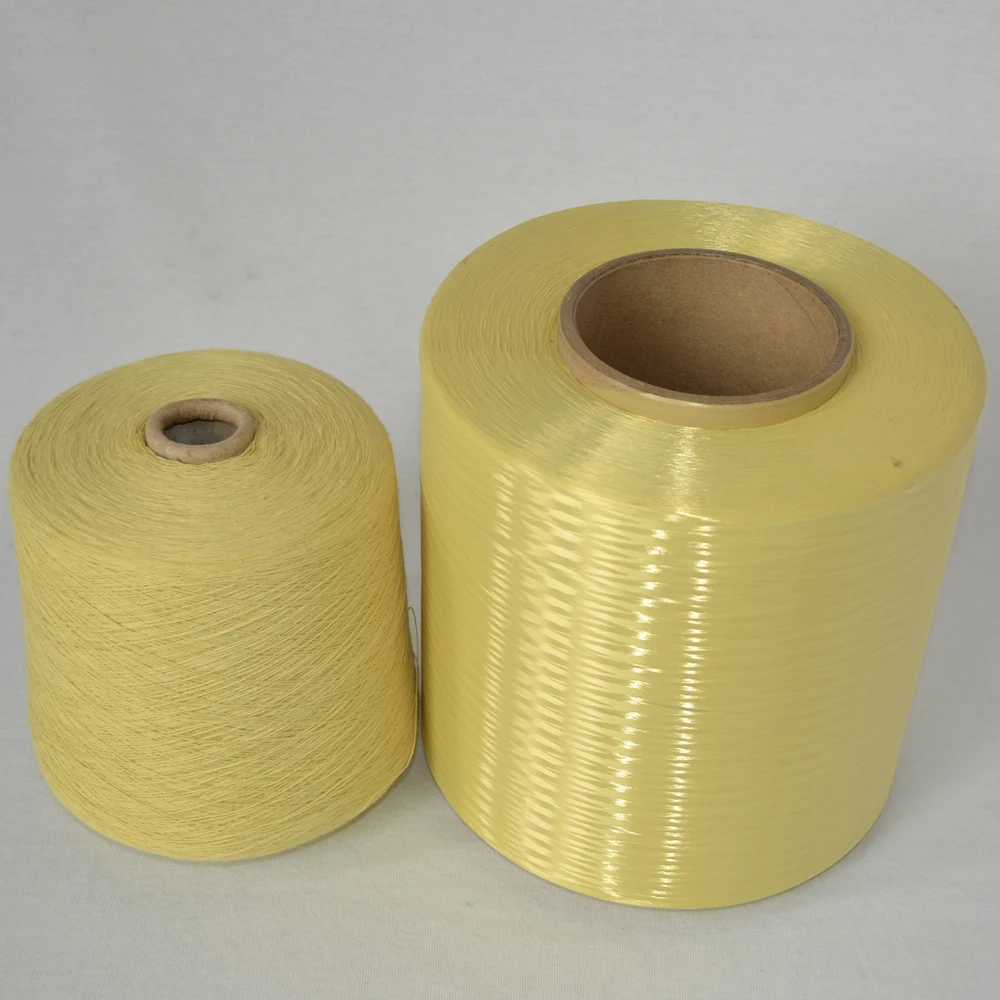 Mass Production 100d-3000d Of Aramid Filament Aramid Yarn Staple Flame ...