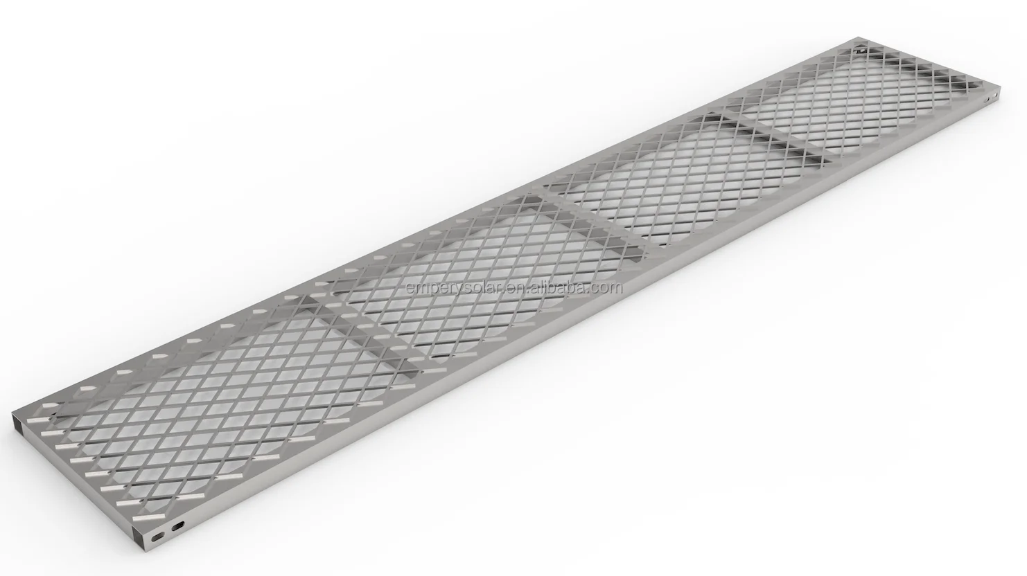 Galvanized Steel Grid Walkway with Stainless Steel Mesh Plate ...