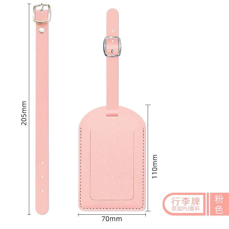 New Classical/post-modern Solid Bamboo Tags 12mm X 8mm Luggage Pvc ...