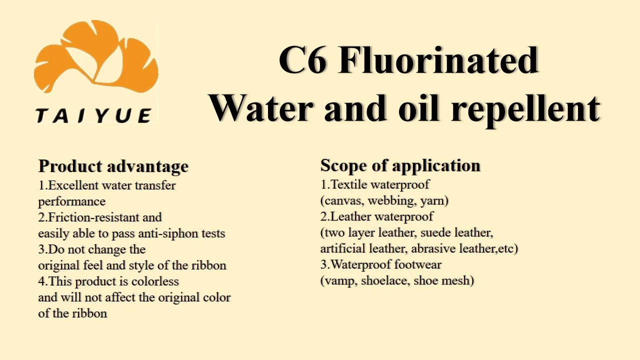 Solvent-based Fluorine Fabric Coating C6 Waterproofing Oil Resistance ...