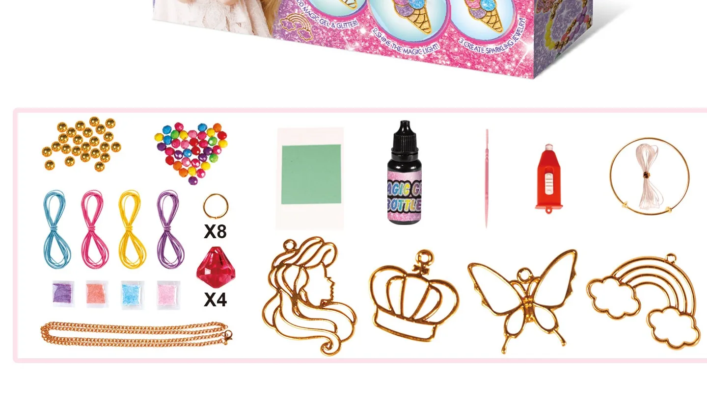 Creative Colored Handcrafted Snap Beads Diy Bracelet & Jewelry Maker ...