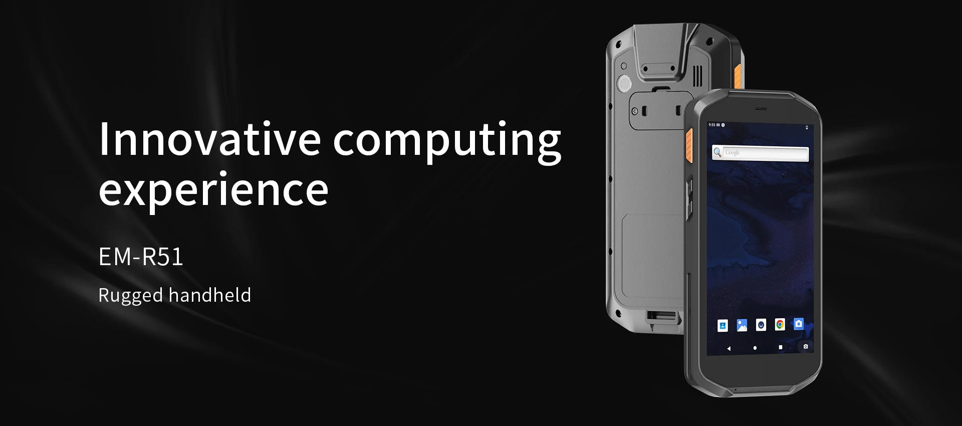 Rugged Handheld PDA with 2D Scanner, 5-Inch Screen, IP65 Ruggedness ...
