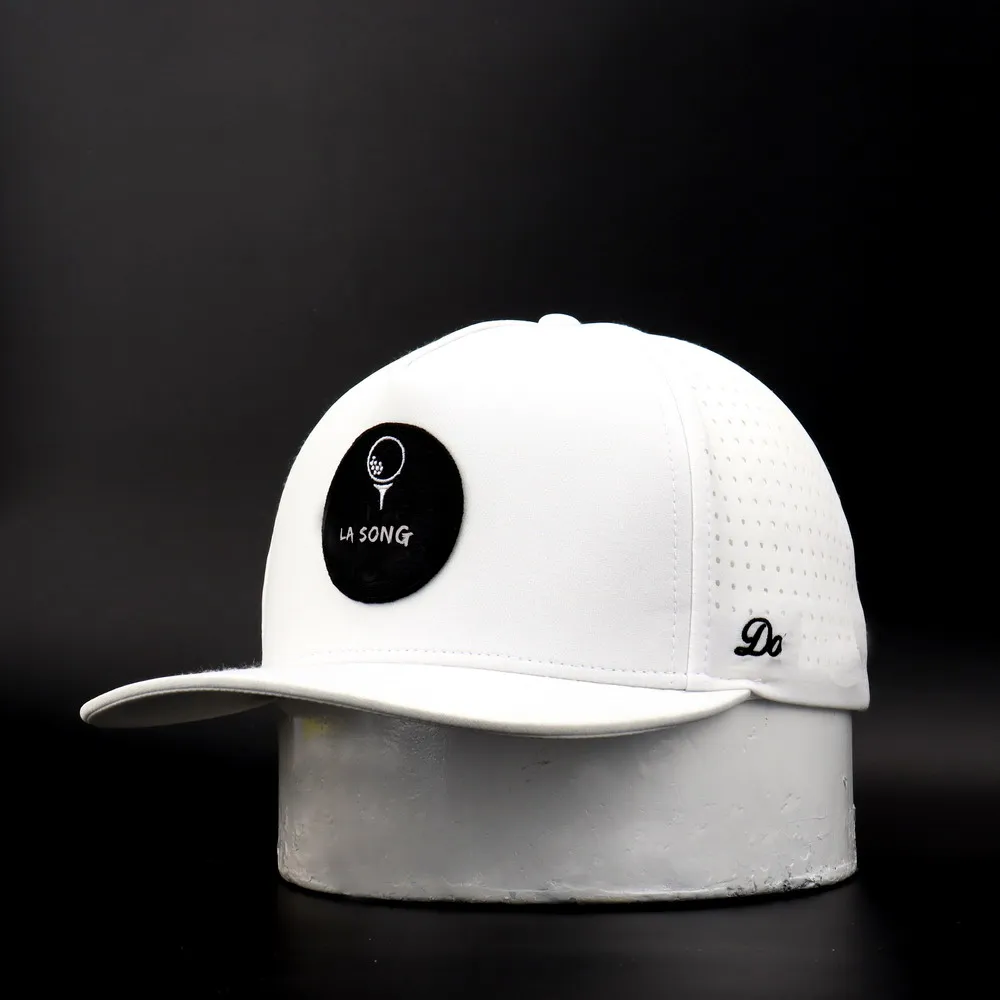 Customized Baseball Cap In Bulk 5 Panel Golf Caps With Pvc Logo Hydro ...