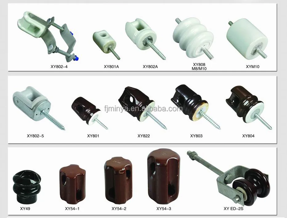 Small Spool Insulators Insulations Reel Type Ceramic Insulation Glazed ...