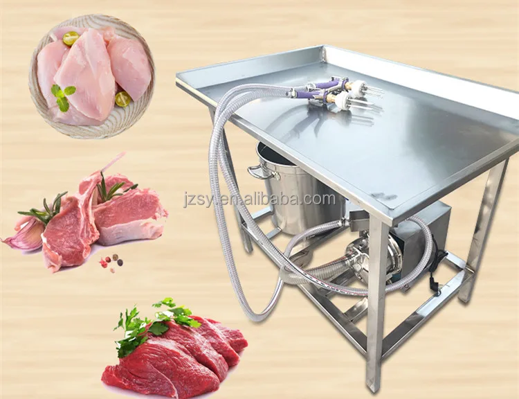 Industrial Manual Lamb Saline Water Injector Machine/semi-automatic ...