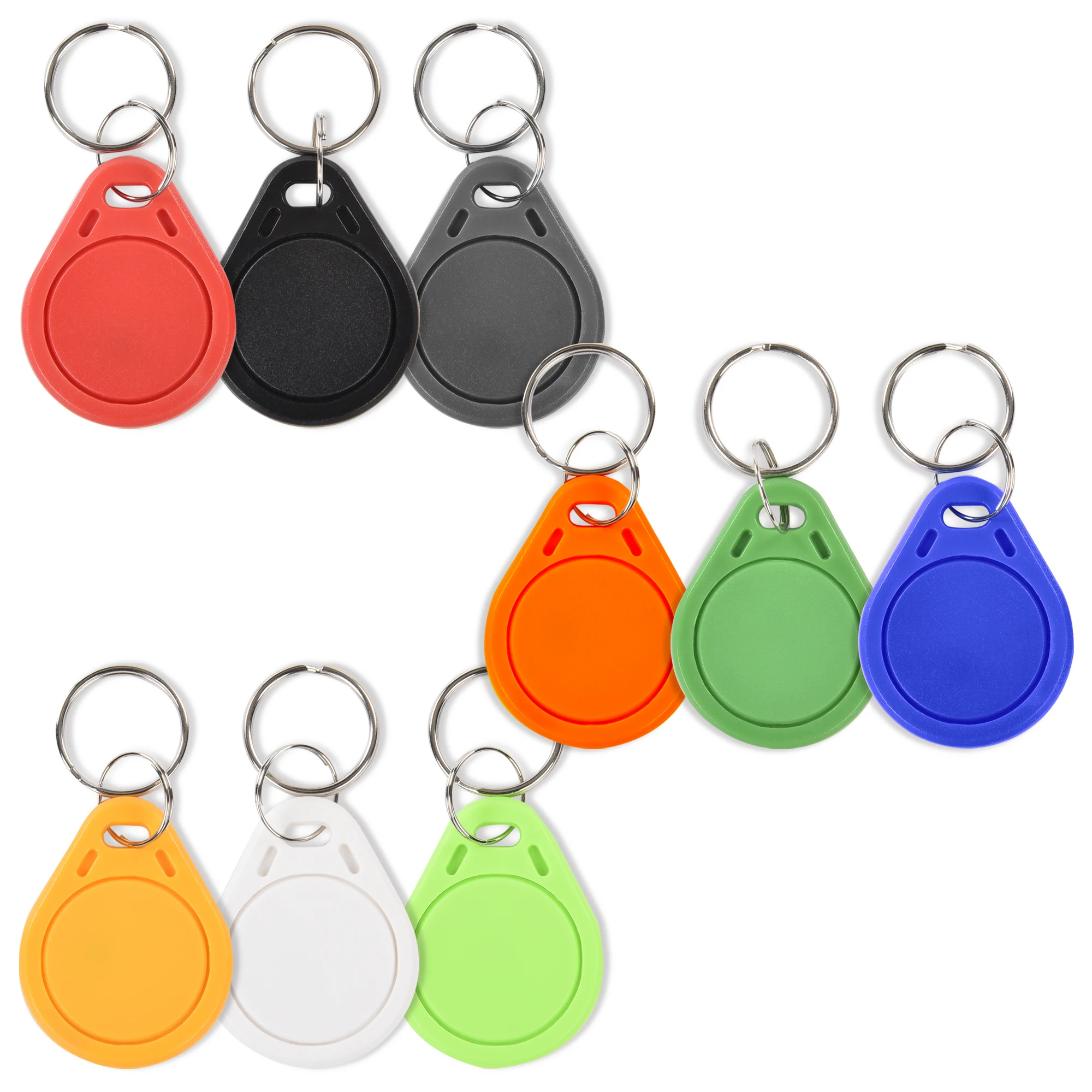 Custom TK4100 EM4200 T5577 RFID Key Fob - Programmable & Durable