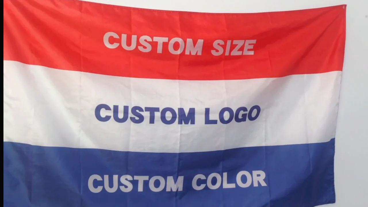 3x5ft Custom Flag For St. Patrick's Day With Logo And Design Excellent ...