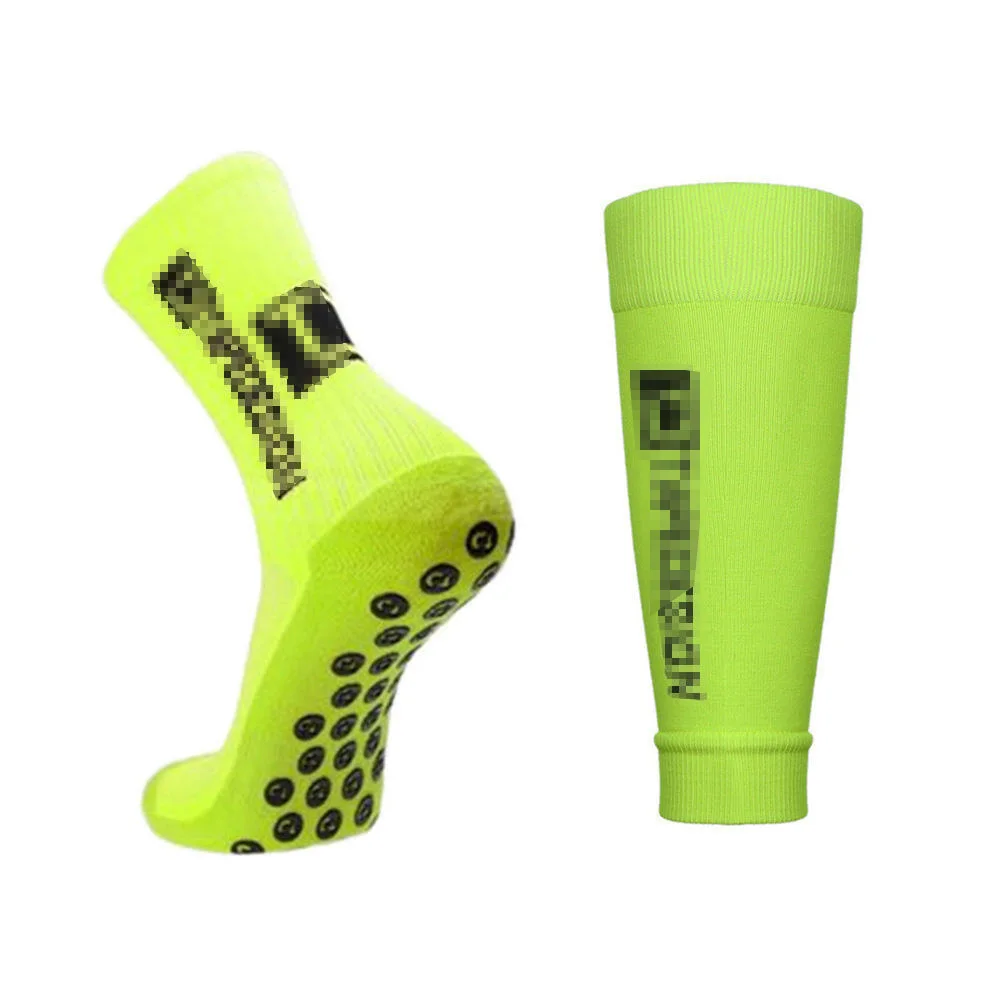 Kangyi Custom Grip Socks Soccer Oem Logo Football Footless Sleeves ...