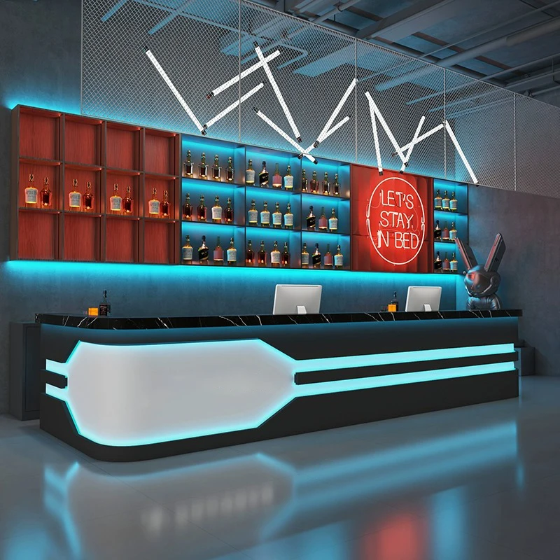 Alibaba.com: Modern Industrial Style Front Desk for Bars, Hotels, KTVs ...