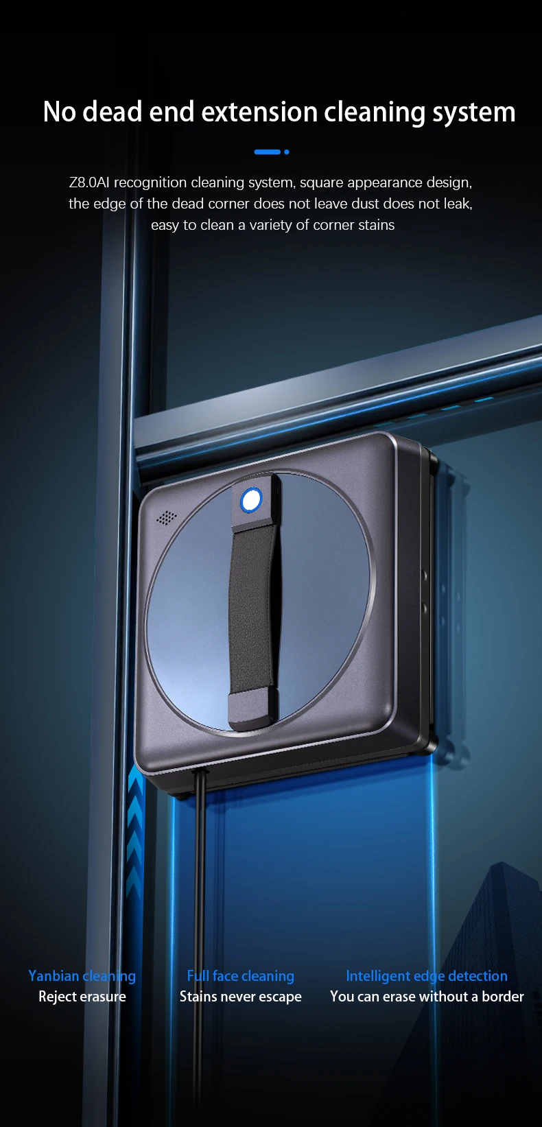 Electric Window Cleaning Robot - Efficient & Safe Cleaning