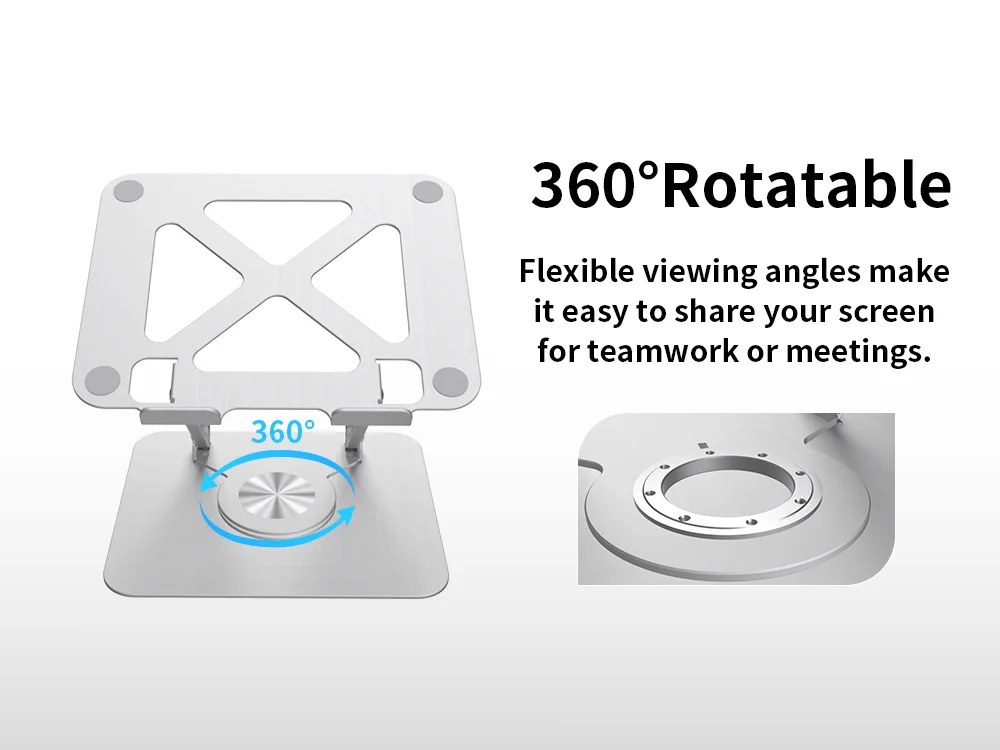 Multipurpose Adjustable Rotating Table Top Laptop Stand - Buy Laptop ...