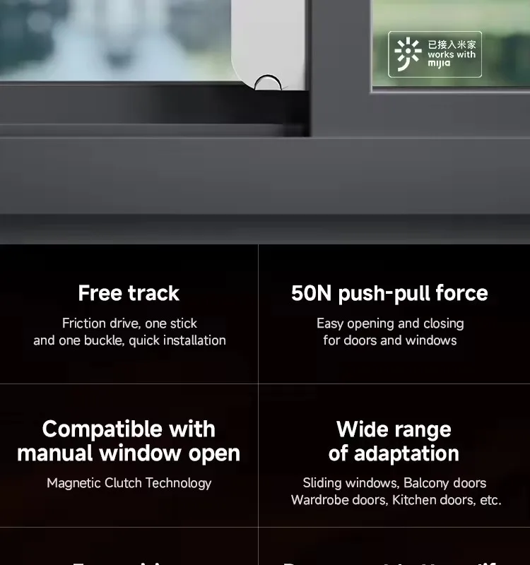 Linptech Intelligent Window Pusher WD1 - Efficient & Smart