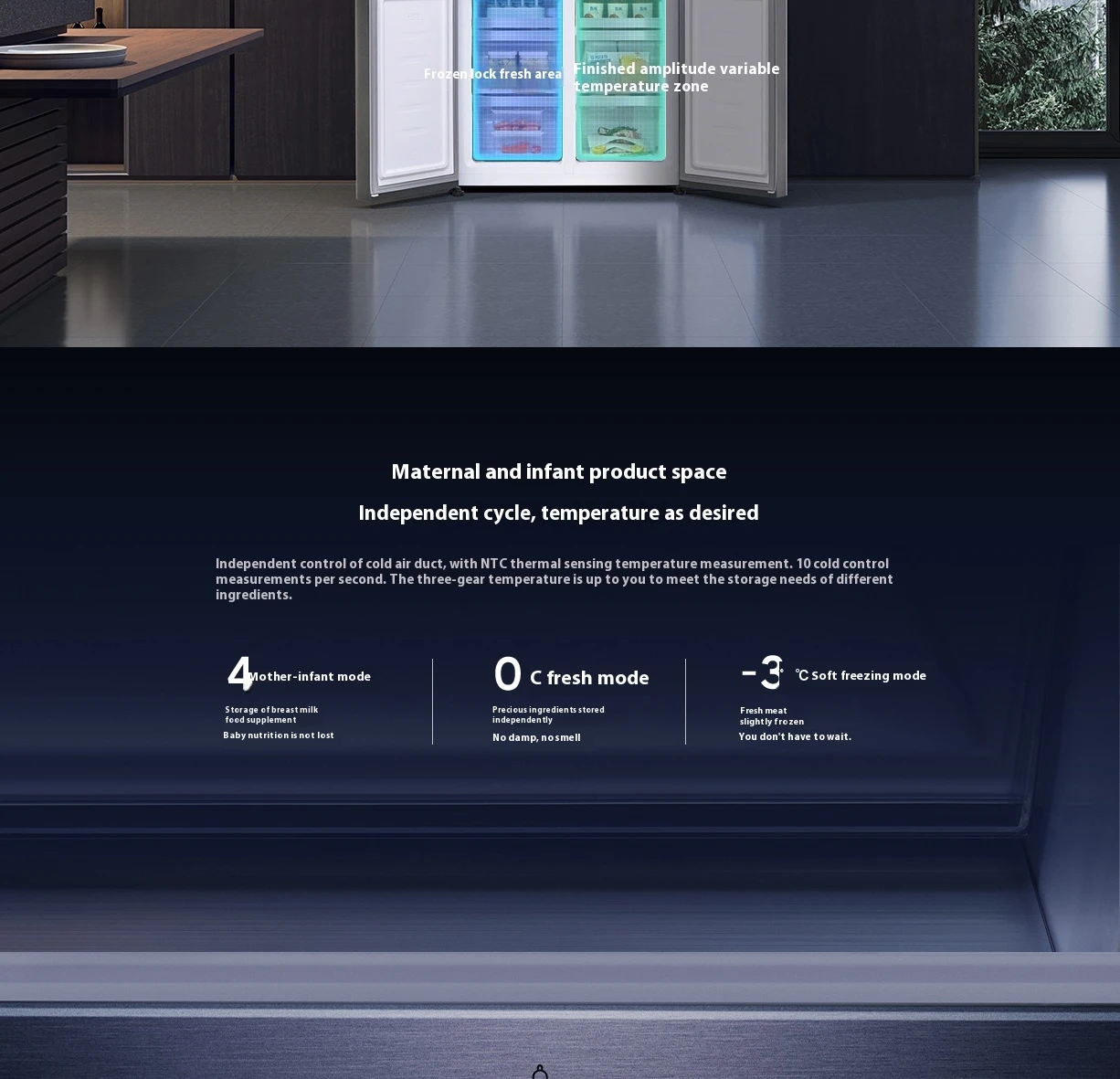 Xiaomi Mijia Refrigerator 550l Cross Four Door Exclusive Edition Black ...