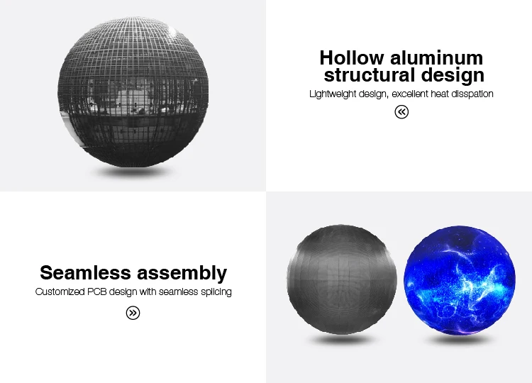 Full Color 360 Degree Ball Led Display Led Video Full Color Ball Led ...