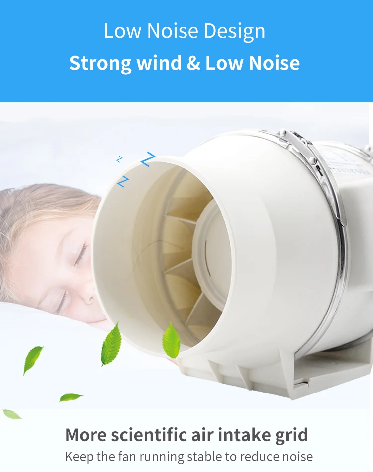 3 4 6 8 10 12 Inch Duct Fans - Efficient & Versatile Solutions