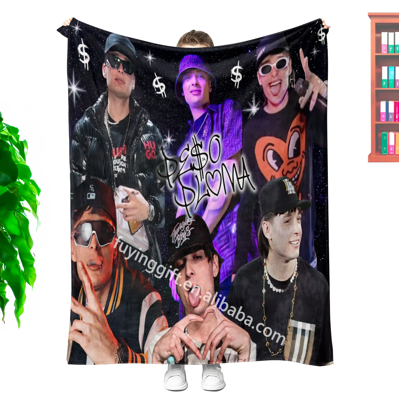 Whole Sales Price Peso Pluma Sublimation Printed Flannel Travel Throw ...