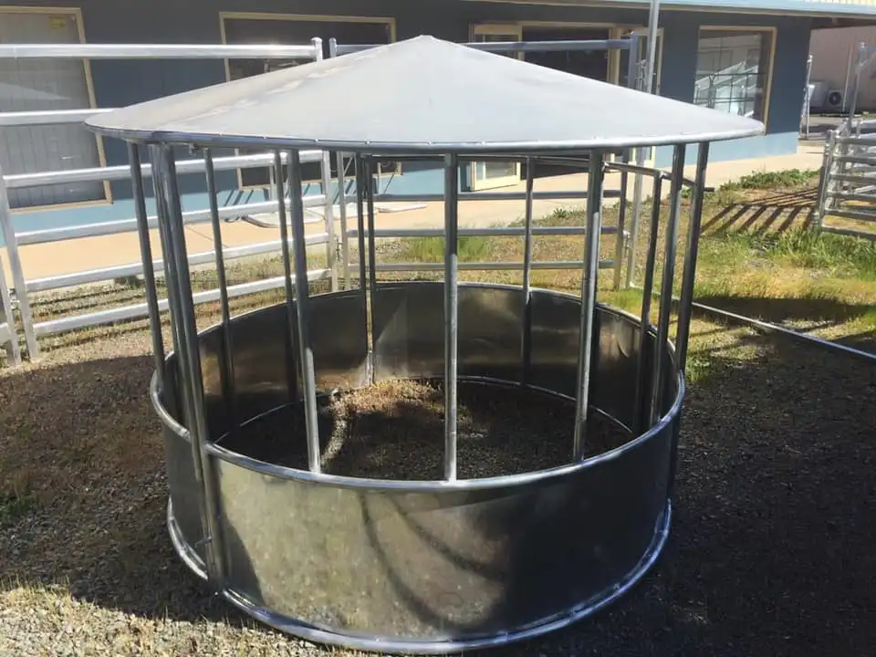 New Sheep & Goat Hay Cradle Feeder - Durable Livestock Feeder for ...