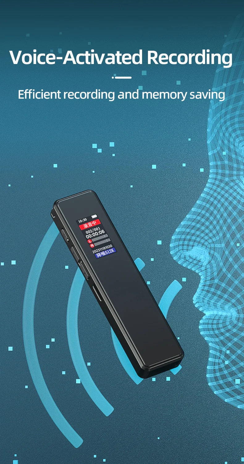 Portable Mini Audio Recording Device Noise Cancellation Chatgpt Ai ...