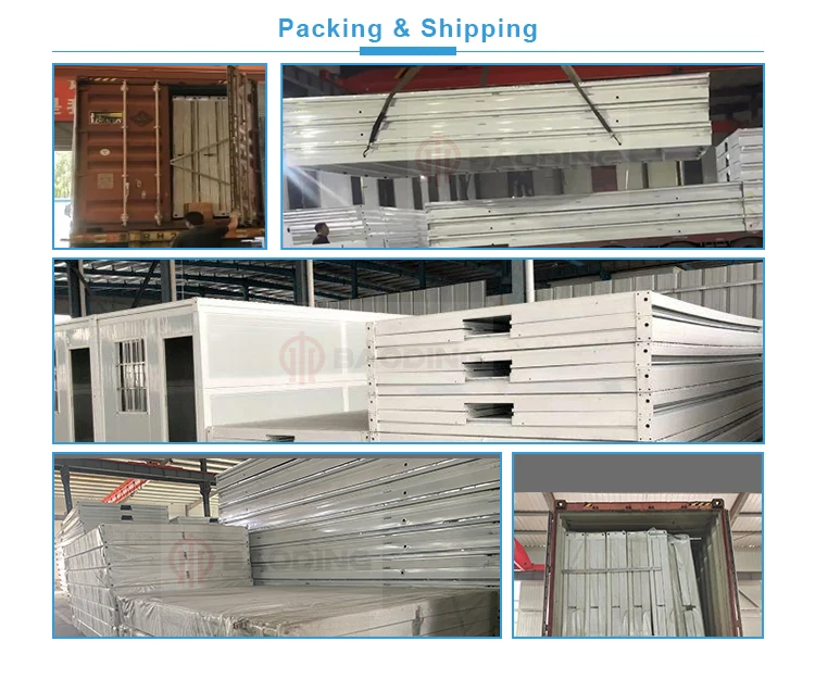 Prefab Folding Houses Quick Flat Pack Fold Out Storage Expandable ...