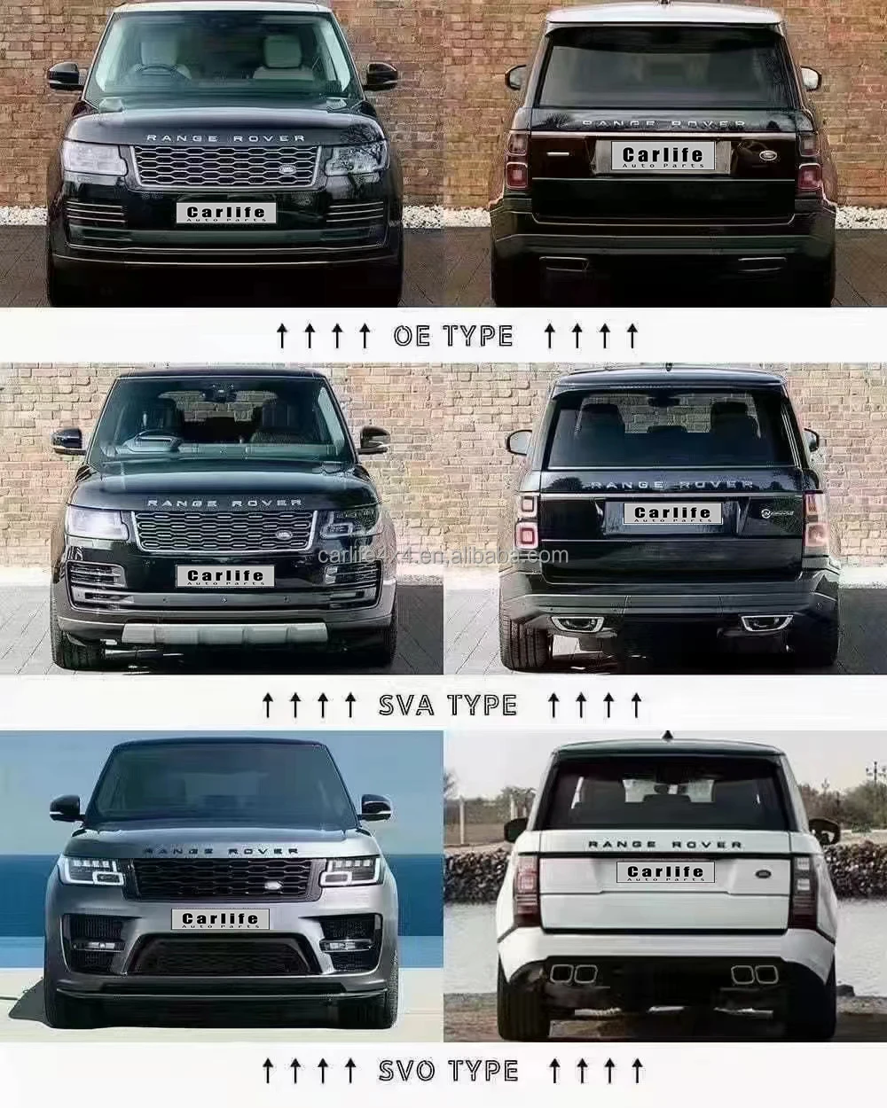 Car Body Kit for Land Rover Range Rover Sport L405 2013-2017 Year ...