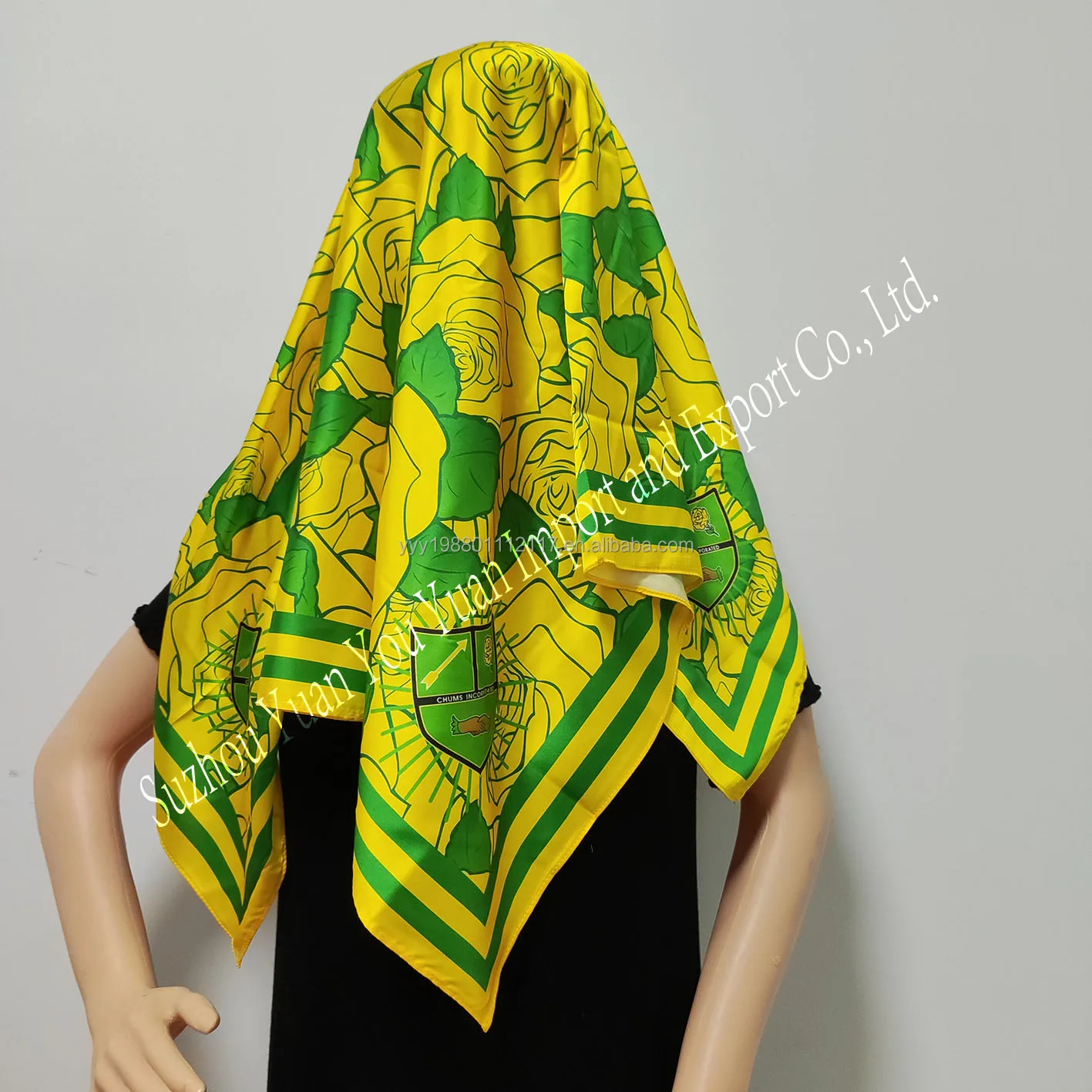 HOJ Heroines of Jericho Imitated Silk Scarf for Women Small Hair Band ...