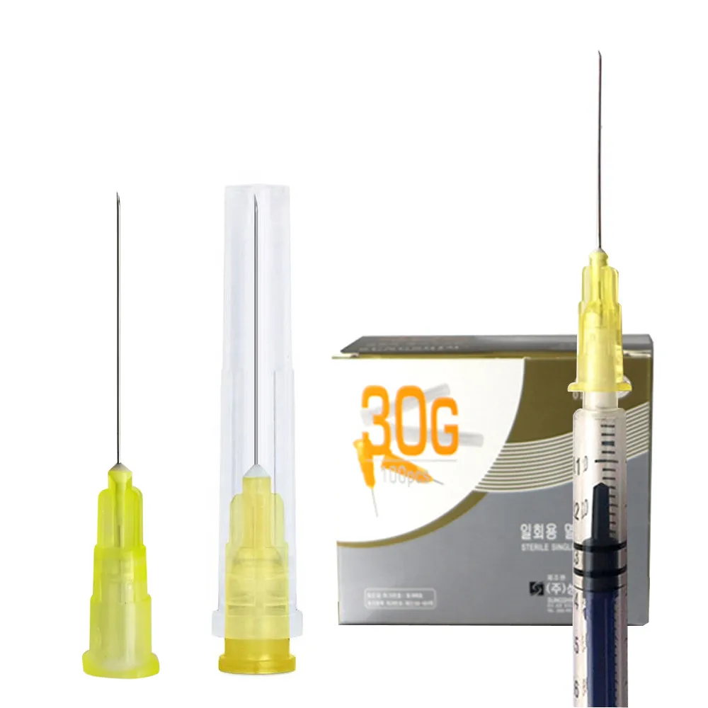 Micro Mesotherapy Needle Beauty Cannula Needle 30g 32g 34g 4mm 4mm 13mm ...