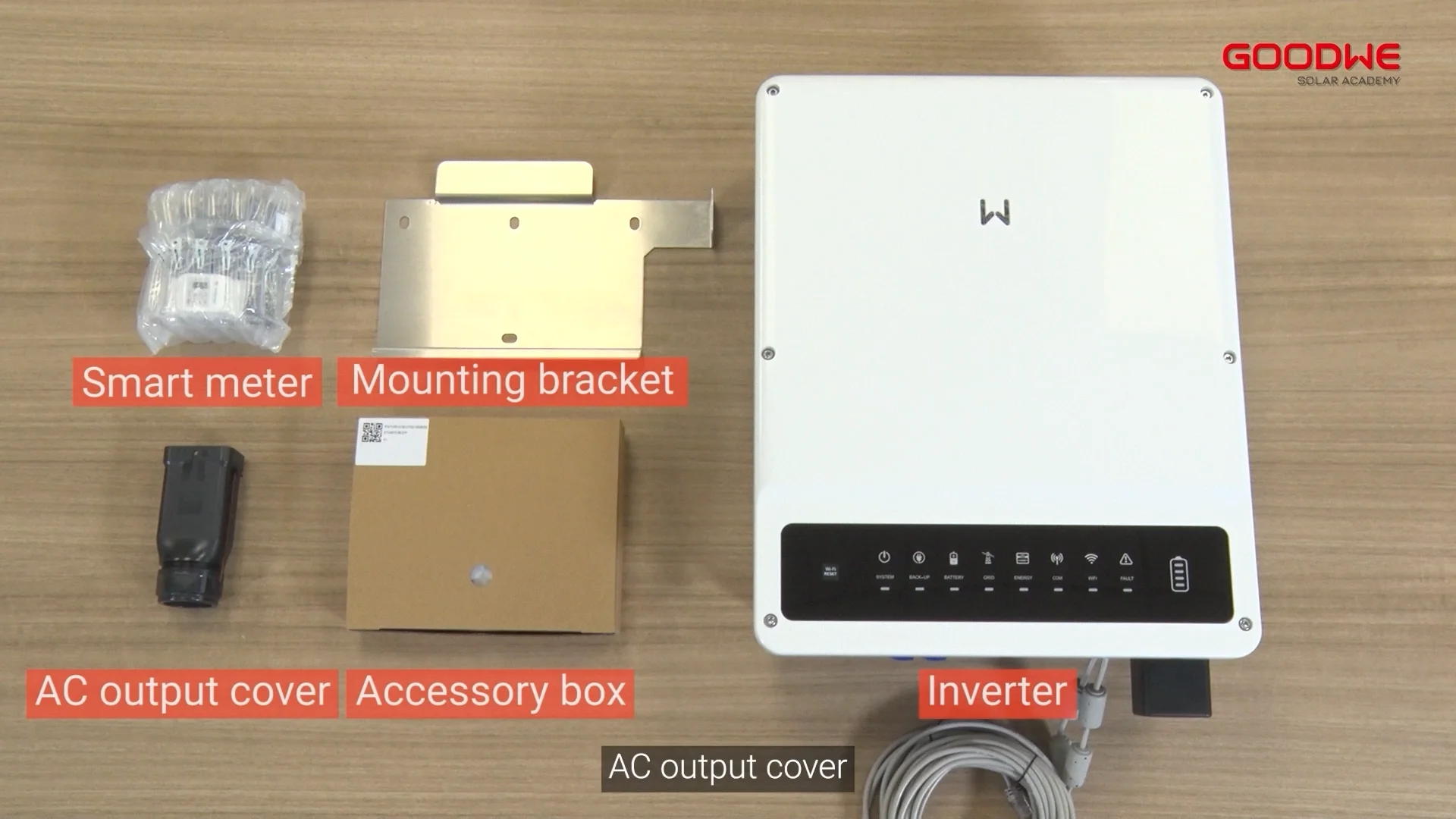 Goodwe Hybrid Inverter 3 Phase Compantible With Lithium Batterie Gw6000 ...