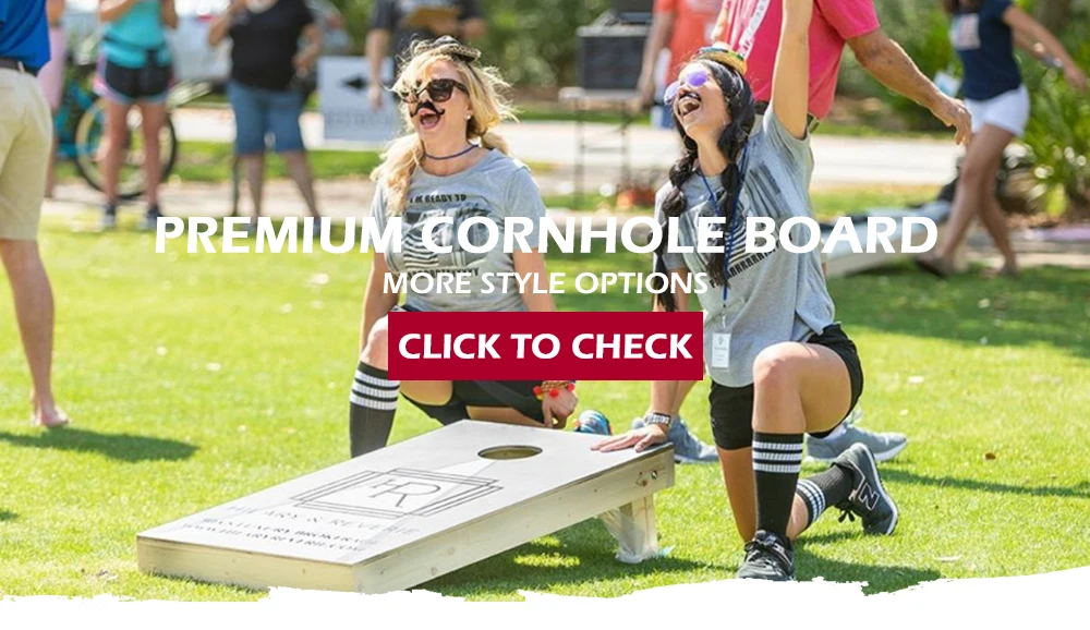 Outdoor Game Set - Durable Cornhole Game with Bag