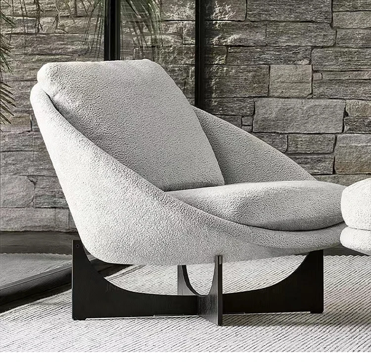 Modern Design Home Furniture Living Room Relaxing Fabric Upholstered ...