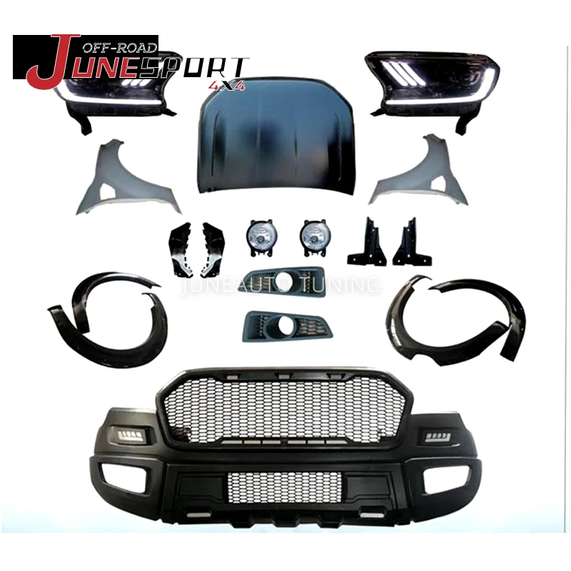 Factory Price Ranger Raptor Body Kit Car Bumpers For Ford Ranger T6 ...