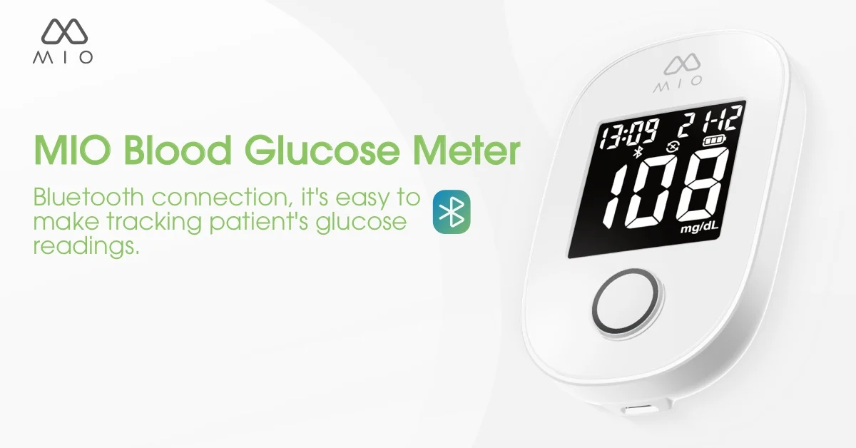TRANSTEK Glucose Meter - Smart, Wireless Blood Sugar Monitor