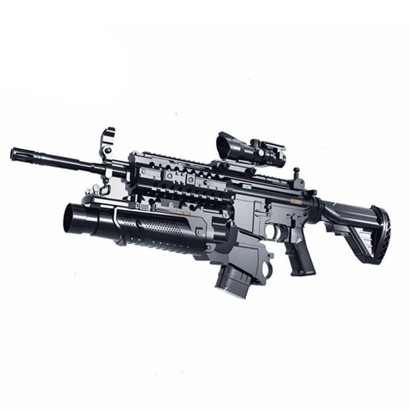 New Explosion Arp9 Machine Gun Toy Gun Hydrogel Blasting Launcher Gun ...