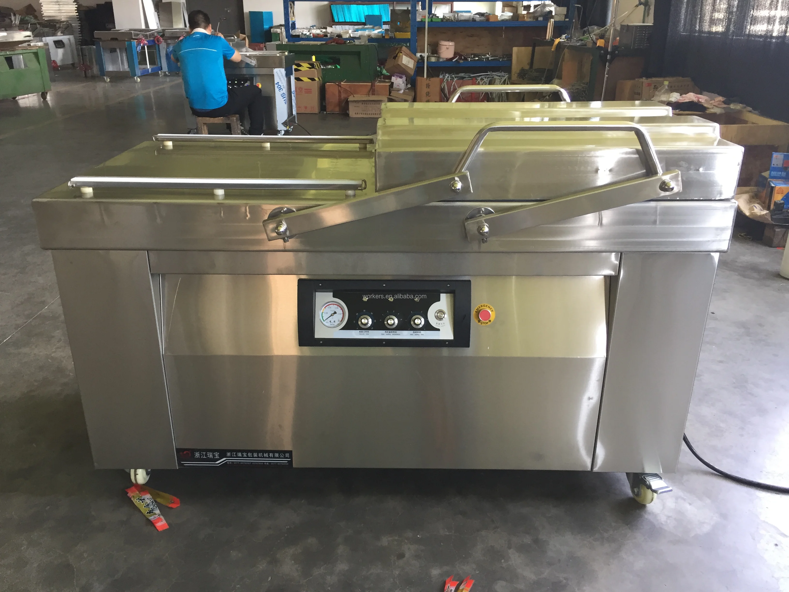 Industrial Double Chamber Food Meat Vacuum Sealer Packing Packaging ...