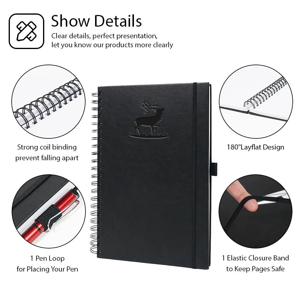 Wholesale Journal Daily Planner - Customized A5 Hardcover