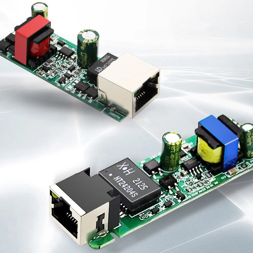 Gigabit Poe Splitter Injector Adapter - 48V to 5V Converter