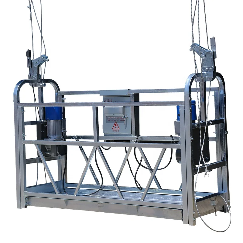 Electric Suspended Working Platform Industrial Style Steel Hanging ...