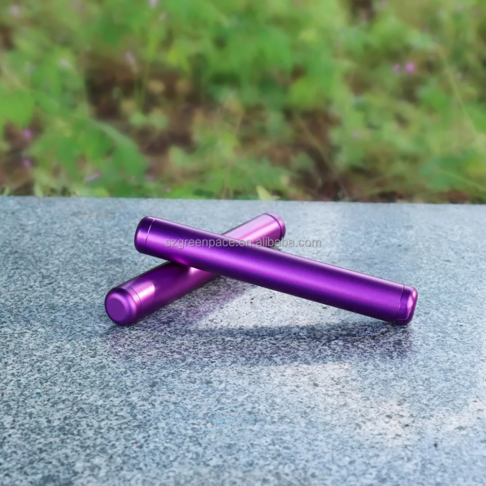 Manual Aluminum Alloy Eco-Friendly Cigarette Storage Tubes Reusable ...