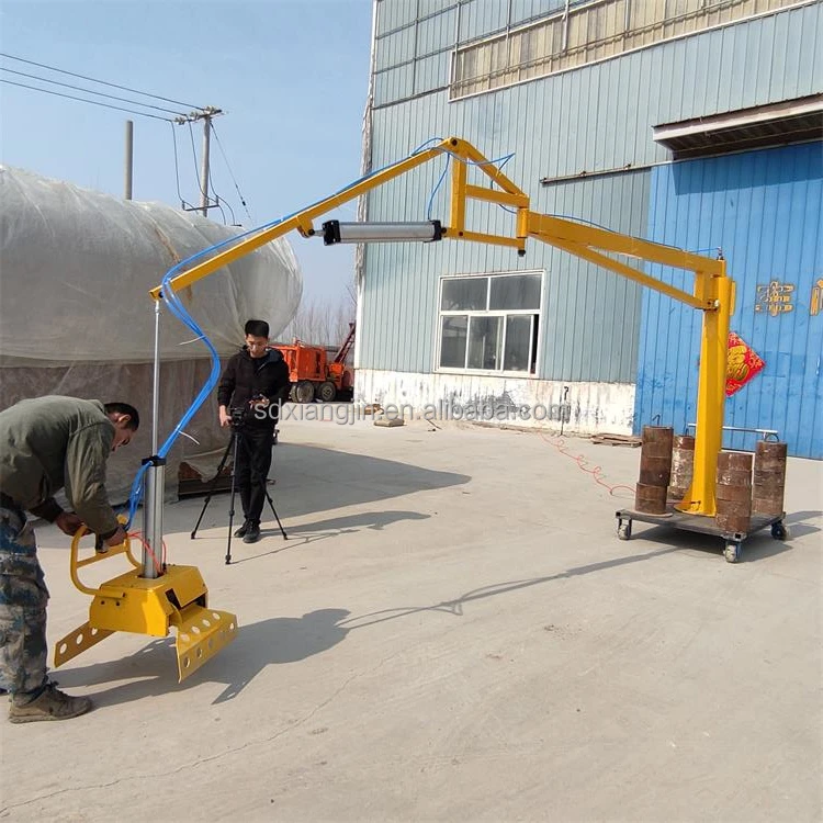 360 Degree Pneumatic Jib Crane 100 Kg Folding Arm Jib Crane With Ce 100 ...