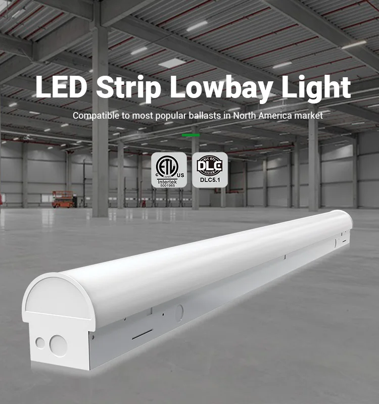 8ft,Commercial Grade 8 Foot Led Strip Lights For Warehouse Garage ...